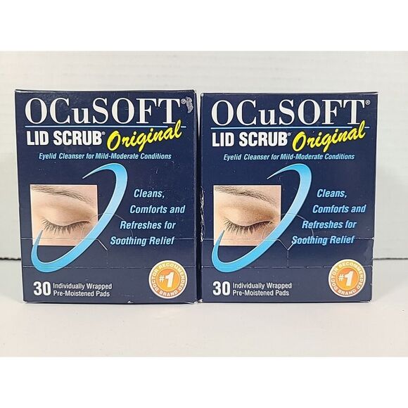Skincare | 2 Box Ocusoft Lid Scrub Original Moistened Pads For ...
